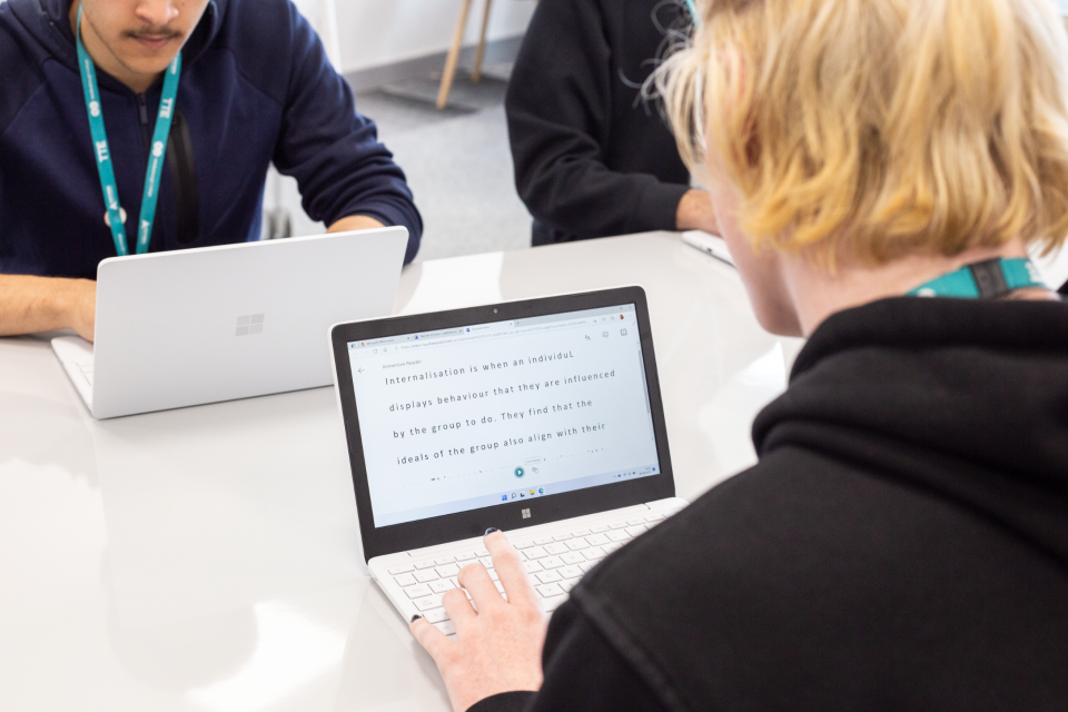 A college is lending Microsoft devices to every student to address ...